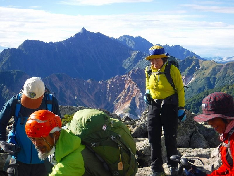 小屋鷲羽岳水晶岳野口五郎岳烏帽子岳高瀬ダム 富山長野県日本百名山 サンサン山倶楽部 山旅日記